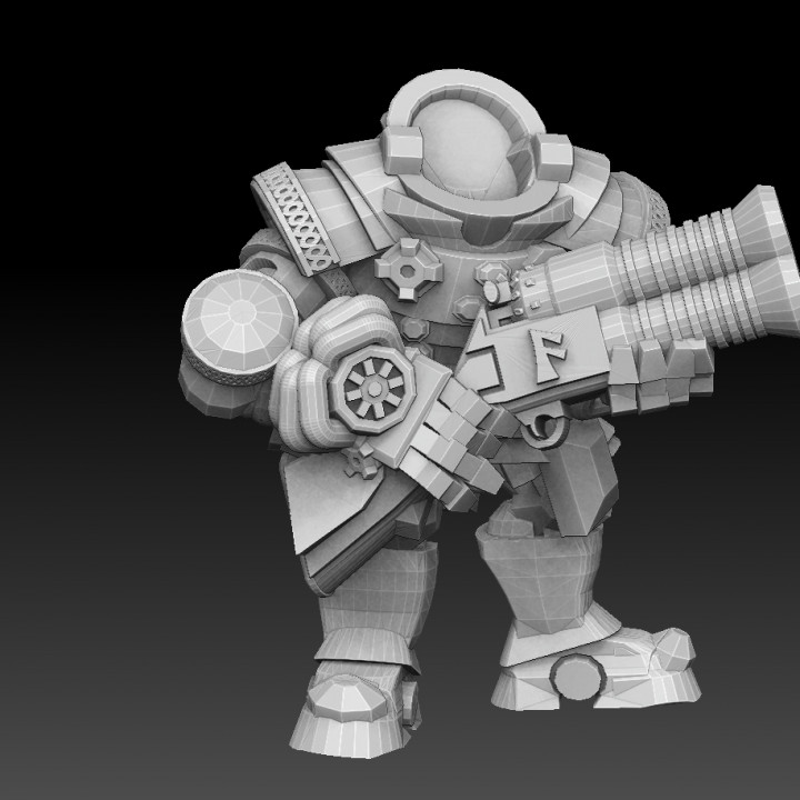 3D Printable Dwarf Head Megapack by Sharedog Miniatures