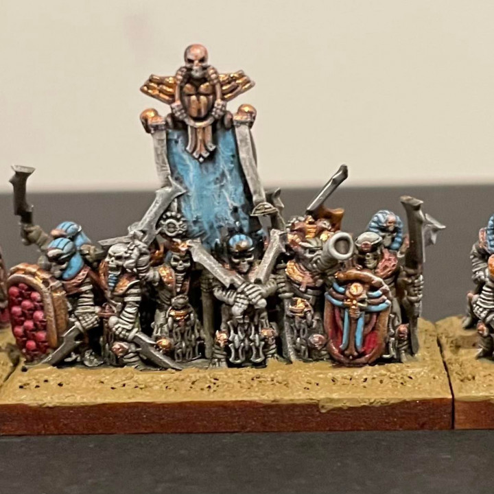 3D Print of Pyramid Guard infantry (pre-supported) by douglaswilliams