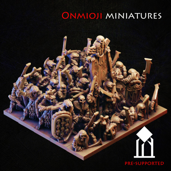 3D Printable Pyramid Guard infantry (pre-supported) by Stanislav Kuznetsov