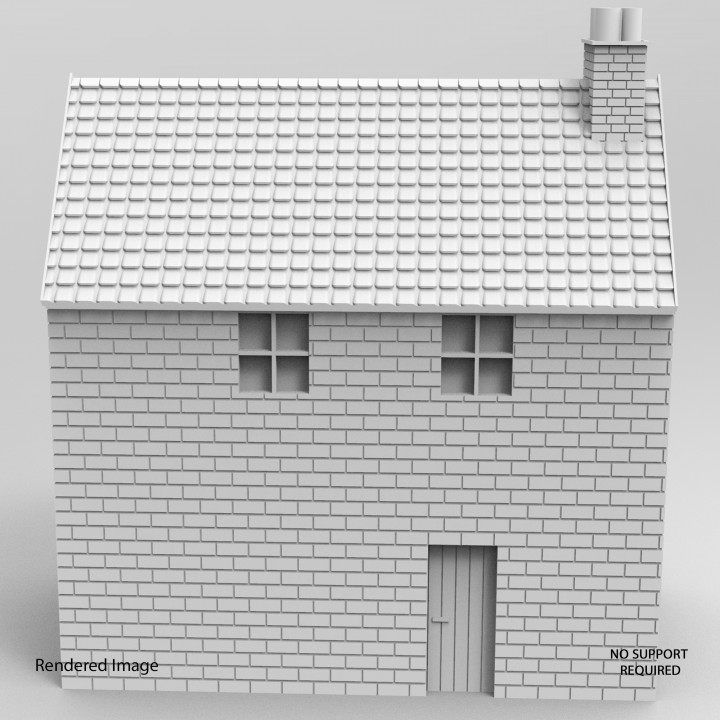 3D Printable Post Office Building ( Model Railways) by Arif Sethi