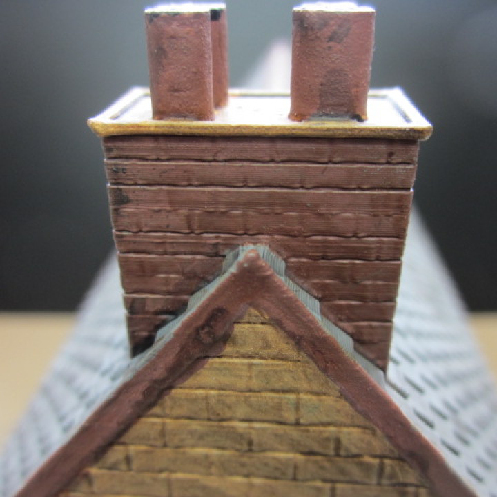 3D Printable Post Office Building ( Model Railways) by Arif Sethi