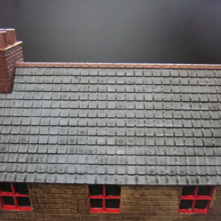 3D Printable Post Office Building ( Model Railways) by Arif Sethi