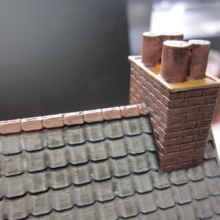3D Printable Post Office Building ( Model Railways) by Arif Sethi