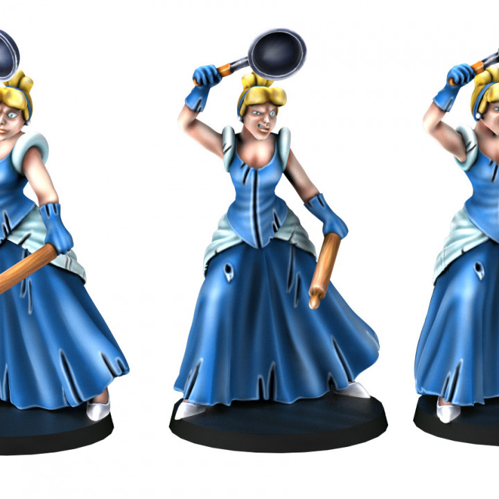3D Printable Cinderella Set by Crosslances