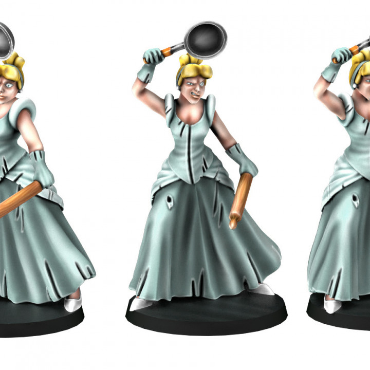 3D Printable Cinderella Set by Crosslances