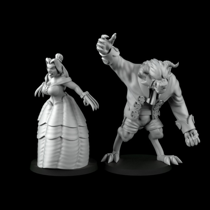 3D Printable Princesses got angry Bundle by Crosslances