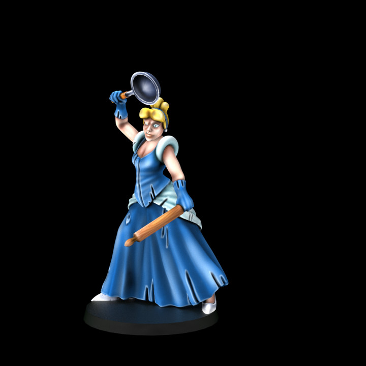 3D Printable Princesses got angry Bundle by Crosslances