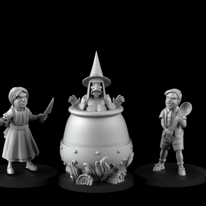 3D Printable Princesses got angry Bundle by Crosslances