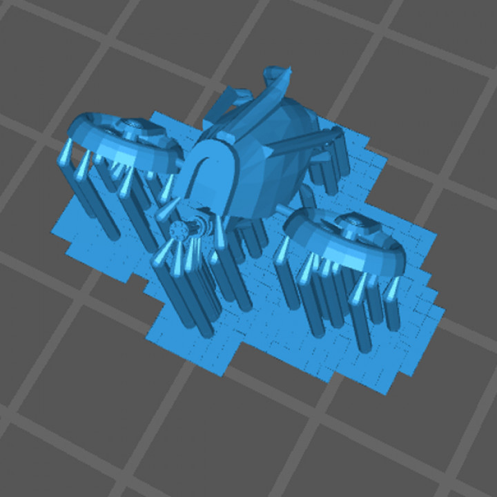 3D Printable Chunky Security Robot by nonPareil Institute