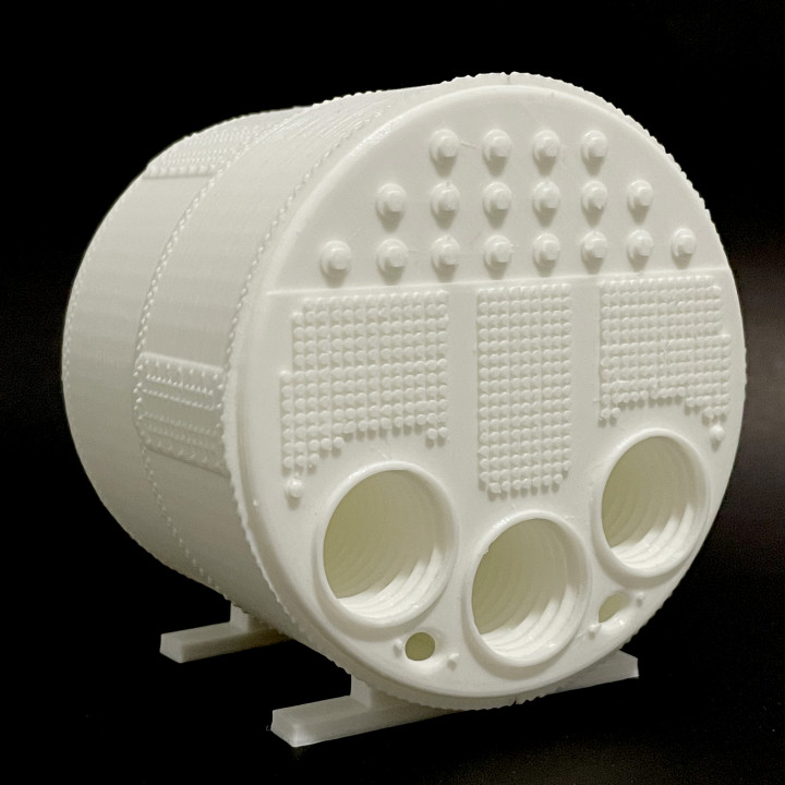 3D Printable Titanic Boiler by CASE WESTERN