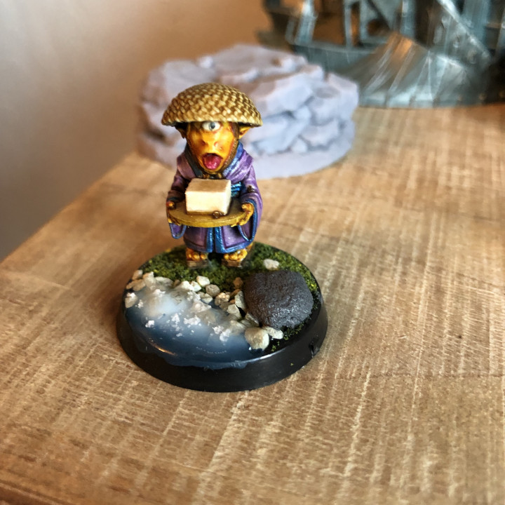 3D Print of Yokai Tofu - Kozo by Egotistical Epi