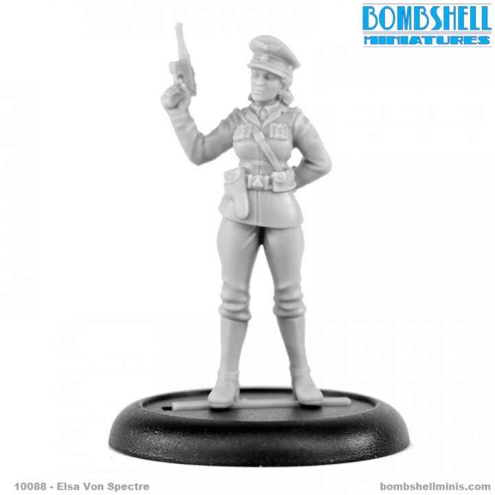 3D Printable Elsa Von Spectre by Bombshell Miniatures