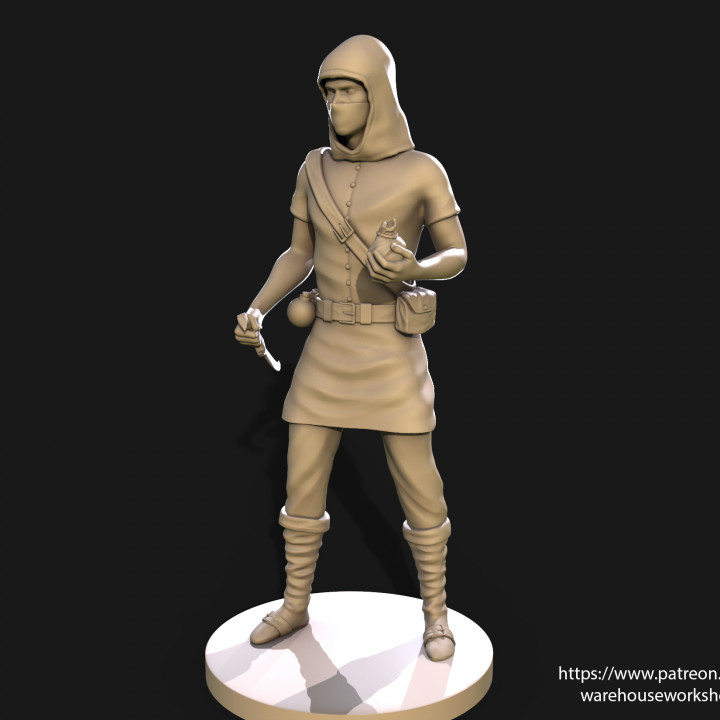 3D Printable Thief by WarehouseWorkshop