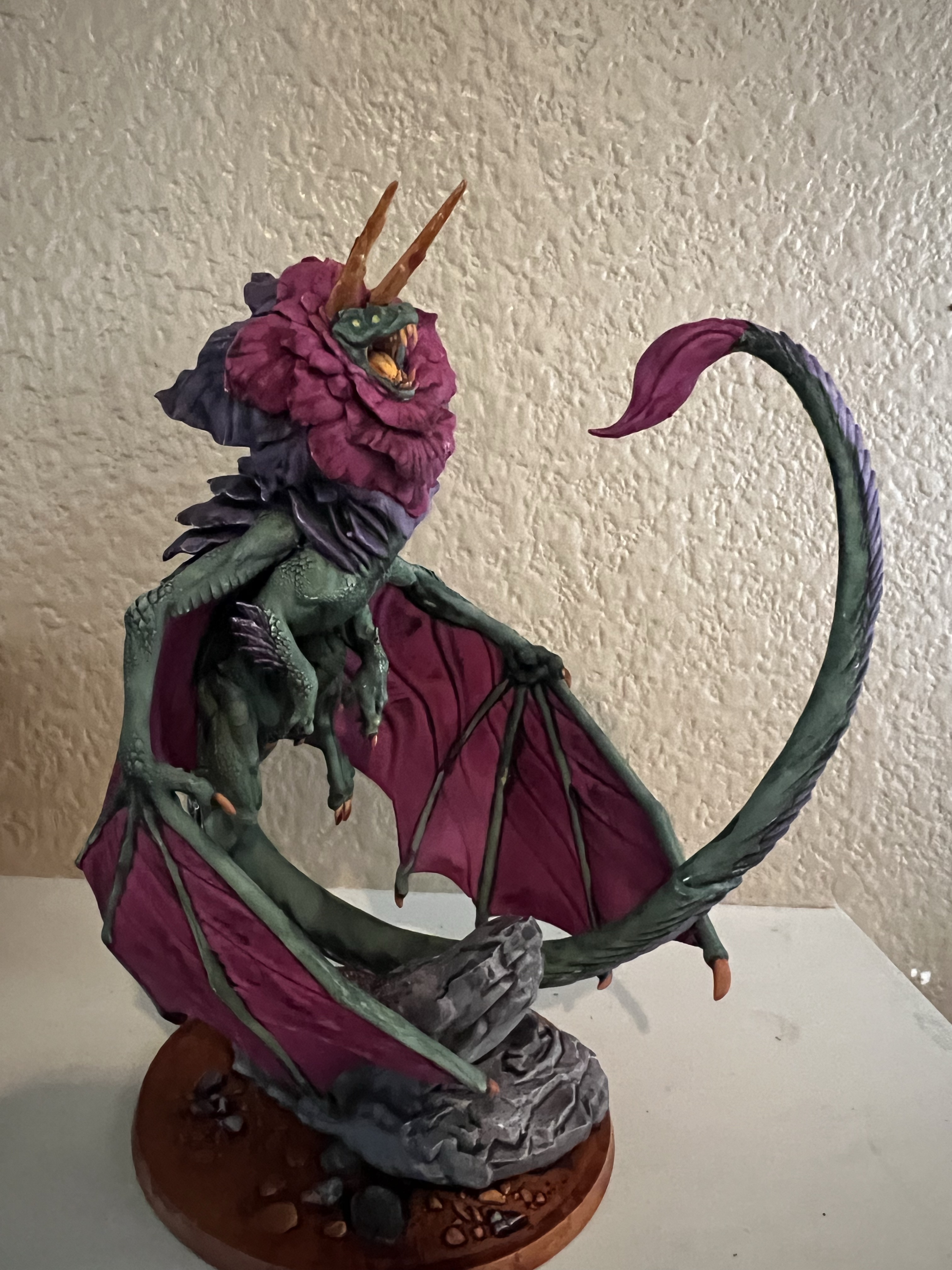 3D Printable Vile Blossom Dragon - Presupported by The Dragon Trappers ...