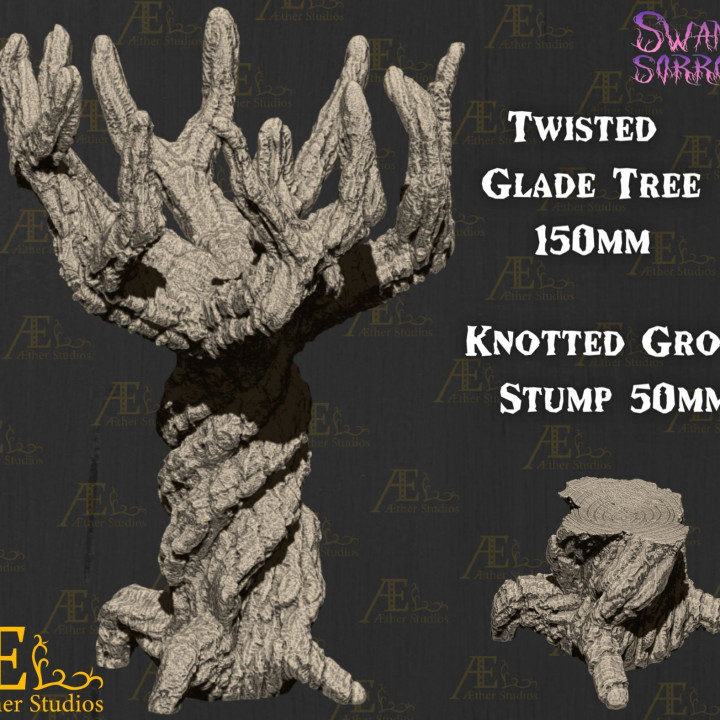 3D Printable KS1SOS28 - Scatter Trees by Aether Studios