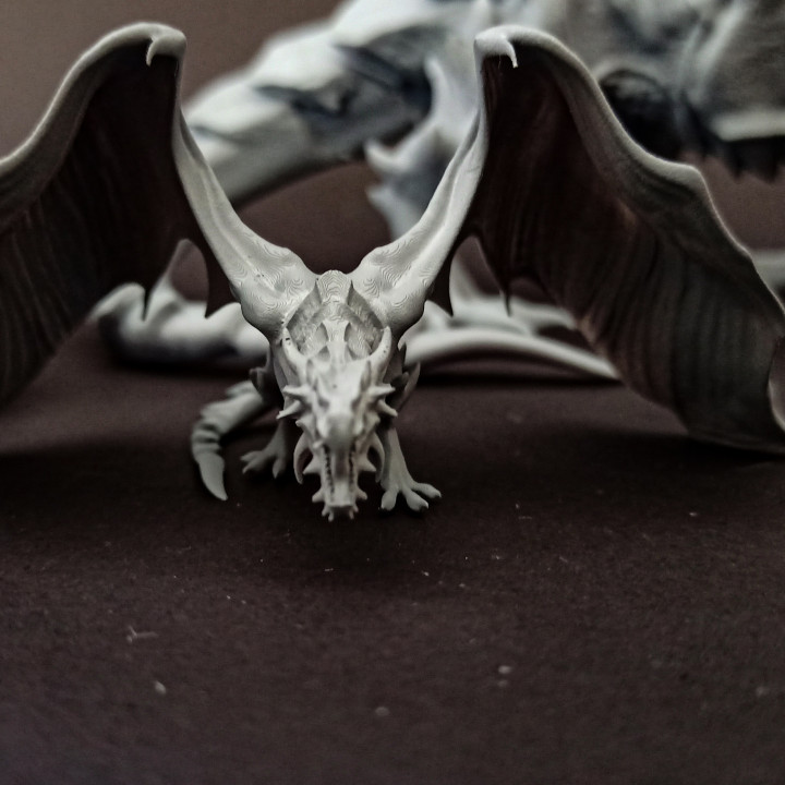 3D Printable Wyvern by Nikola Radovic