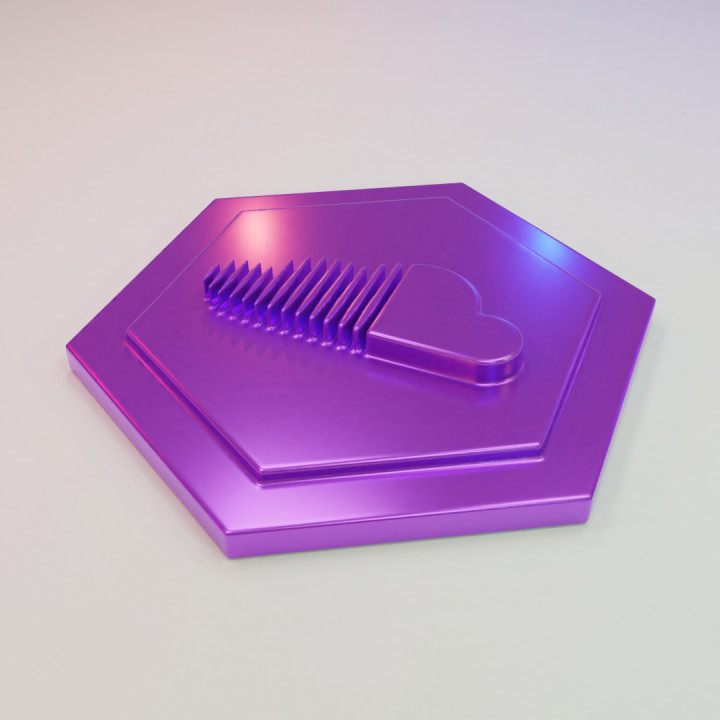 3D Printable FREE Badge for SoundCloud Music by Pandoranium 3D