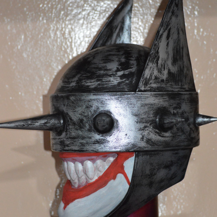 3D Printable BATMAN WHO LAUGHS BATMAN QUE RIE by Alejandro Campos