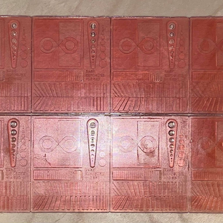 3D Printable R_E_R_F or RERF Calibration Matrix for Anycubic Photon ...