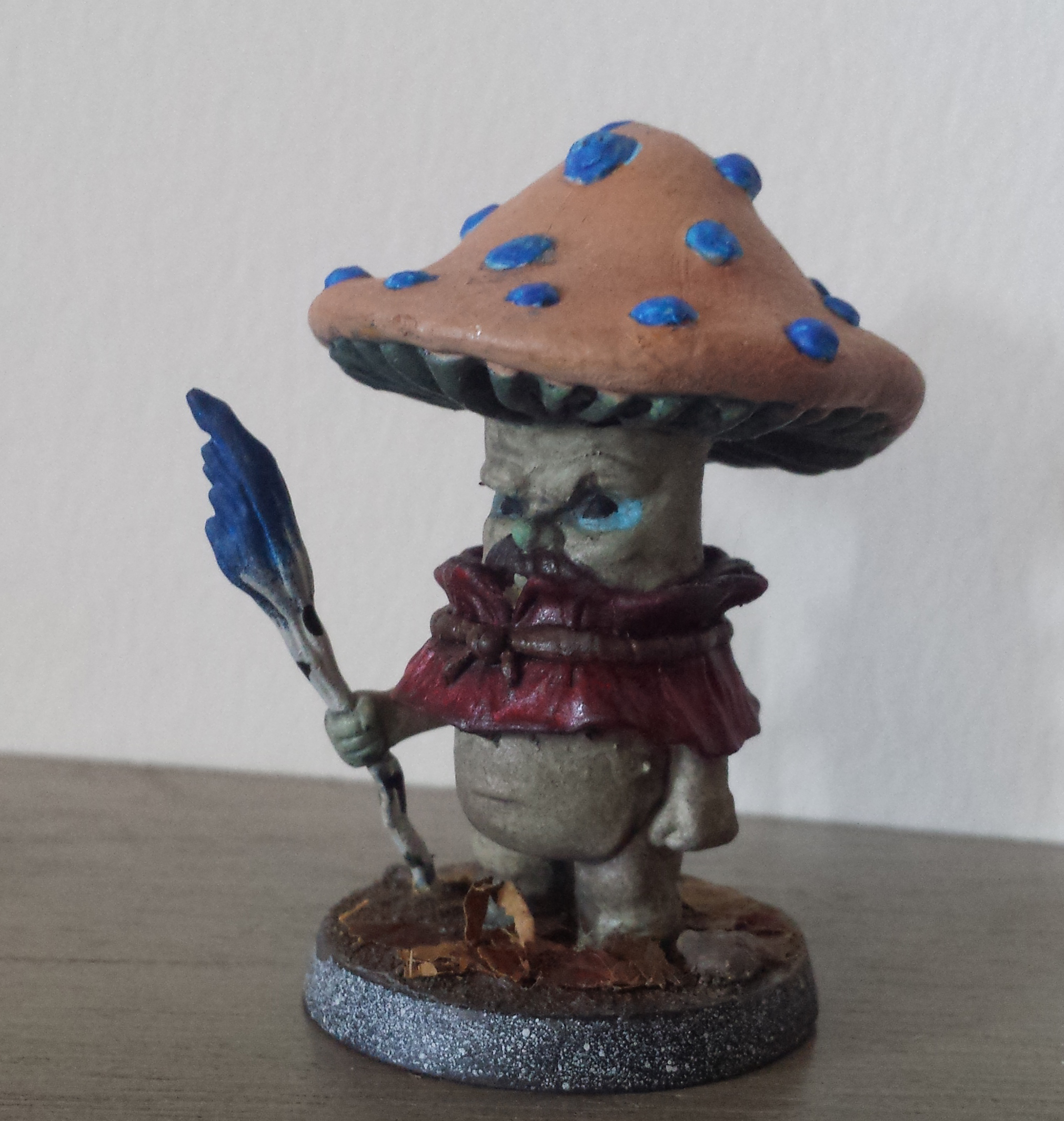 3D Printable Mushroom Wizard by Ian R