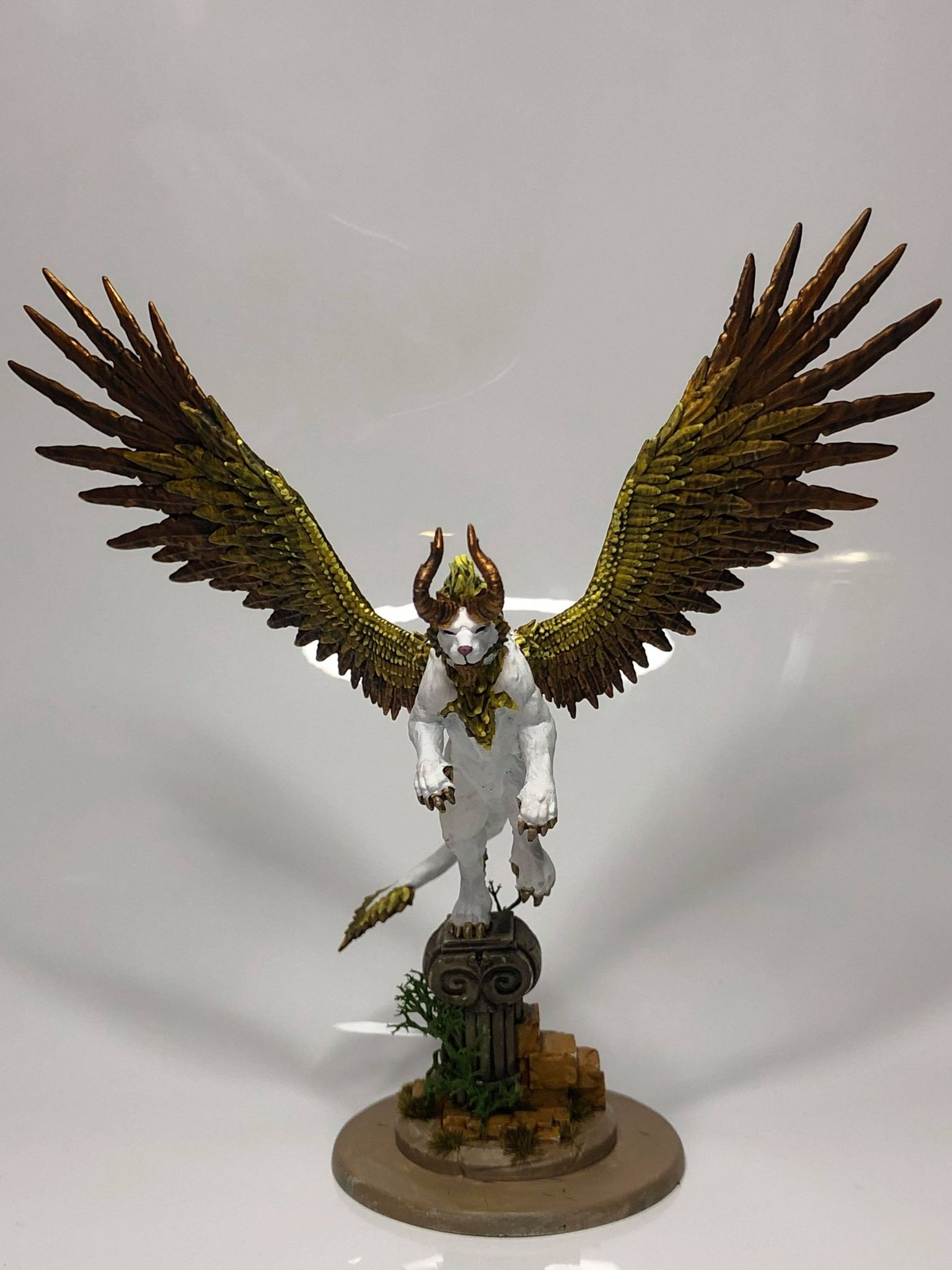 3D Printable White Tiger of the West Set / Winged Beast King / Flying ...