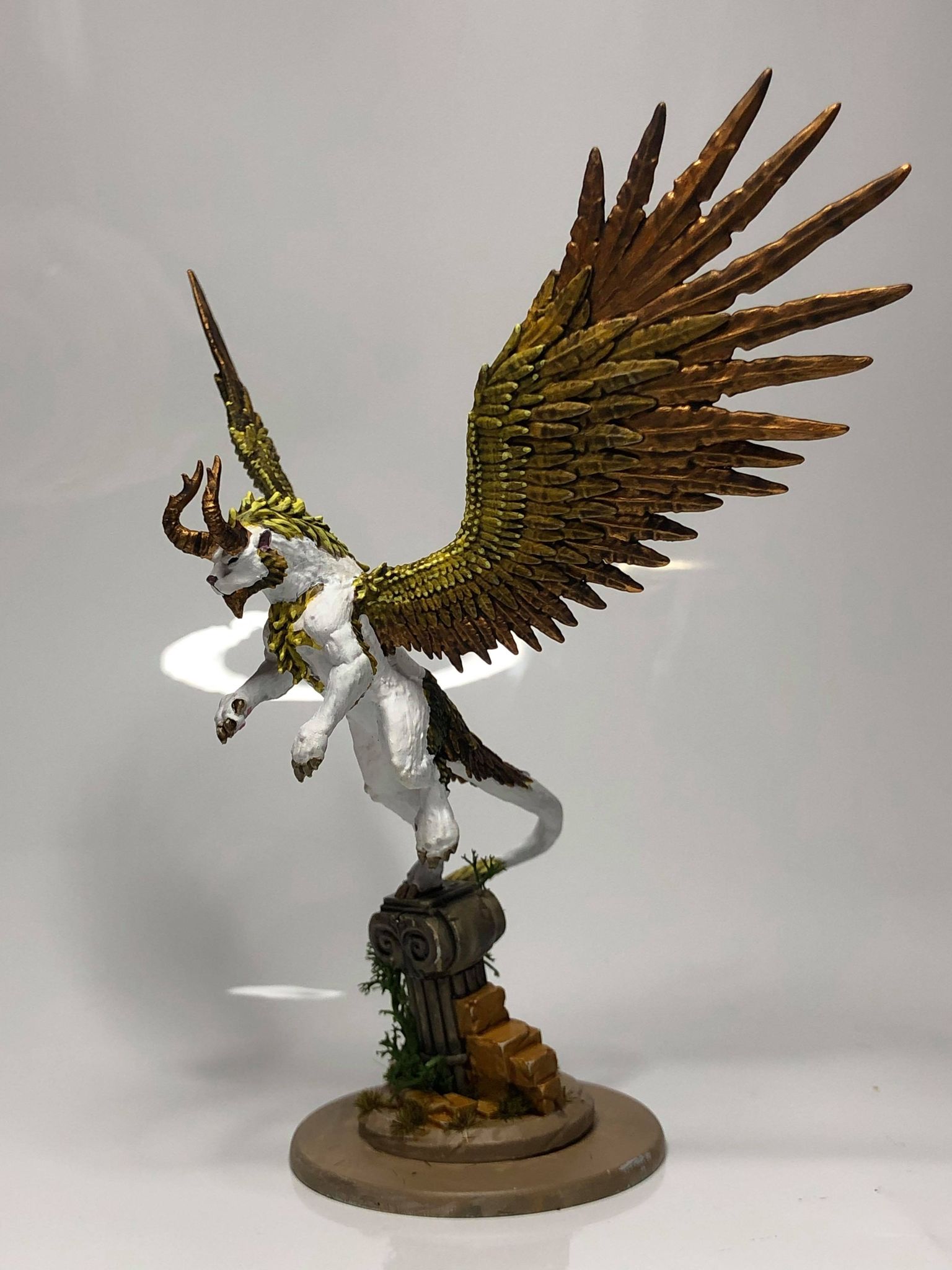 3D Printable White Tiger of the West Set / Winged Beast King / Flying ...