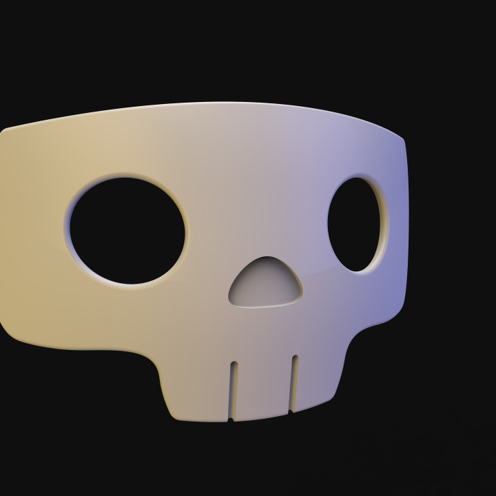 3D Printable Superplastic Inspired Guggimon Mask by Lloyd Bolts