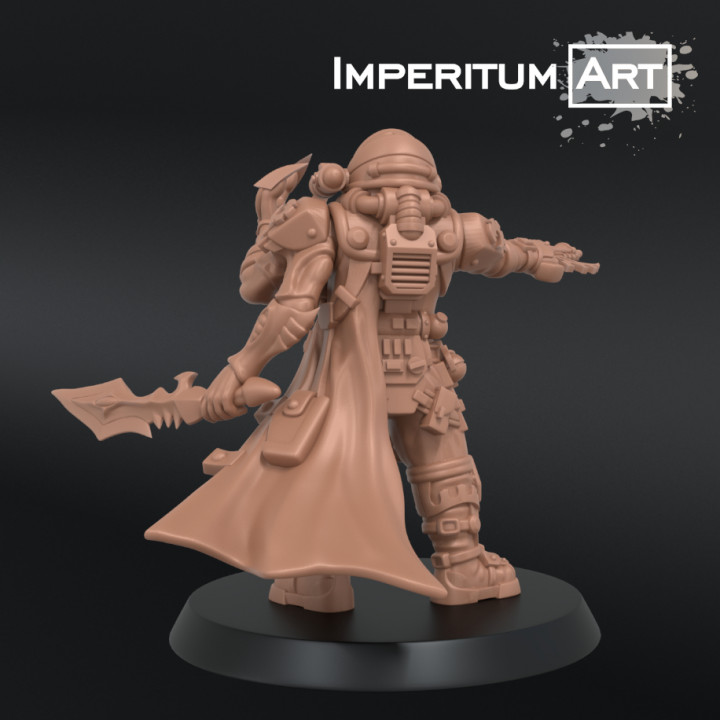 3D Printable Mean Field Commander by ImperitumArt