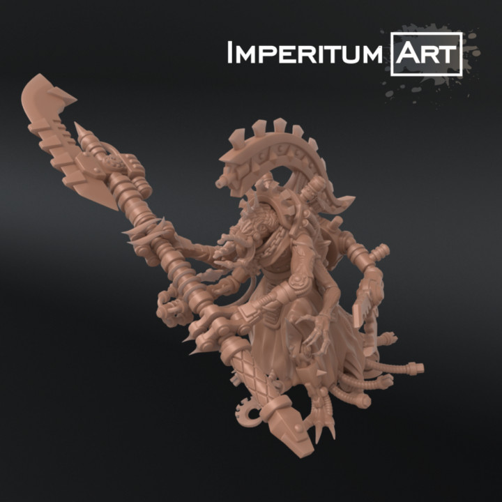 3D Printable Heavy Metal Alien Leader by ImperitumArt