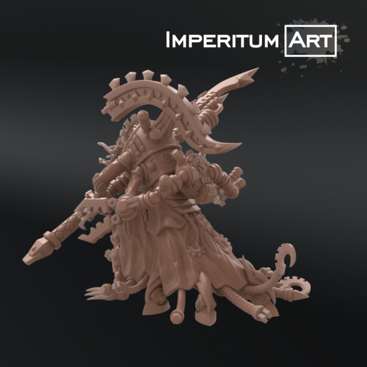3D Printable Heavy Metal Alien Leader by ImperitumArt