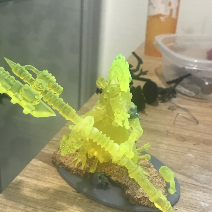 3D Printable Heavy Metal Alien Leader by ImperitumArt