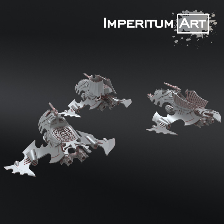 3D Printable Combat flyers by ImperitumArt