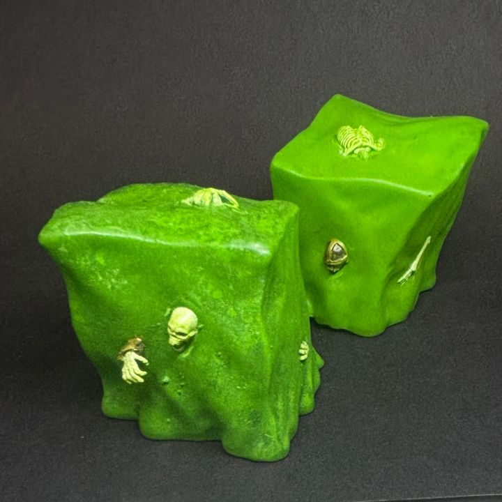 3D Print of Gelatinous Cube by jordantherrien