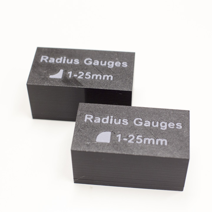 3D Printable Radius Gauges by Awkward Engineers