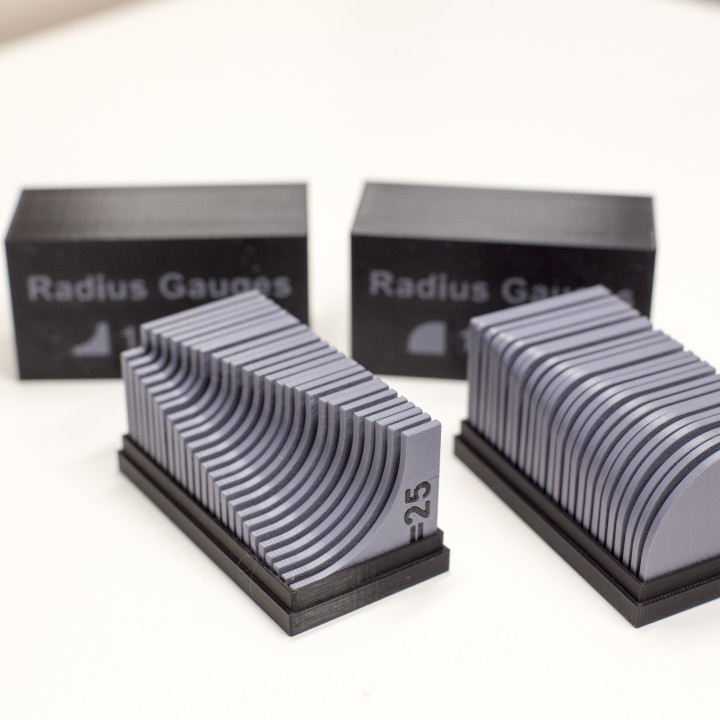 3D Printable Radius Gauges by Awkward Engineers