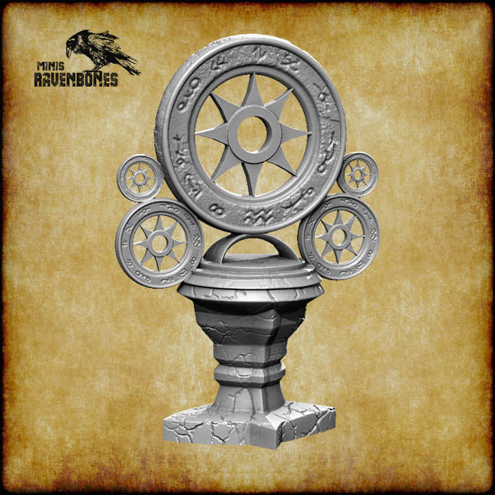 3D Printable Altar bundle Pre-supported by RavenBonesStudio