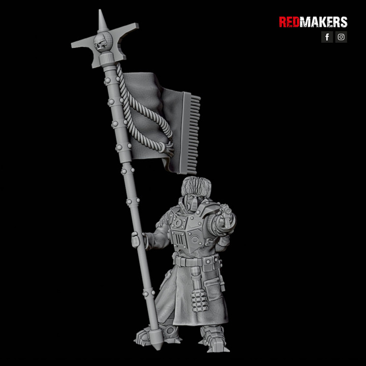 3D Printable Ice Warriors - Command Squad of the Imperial Force by ...