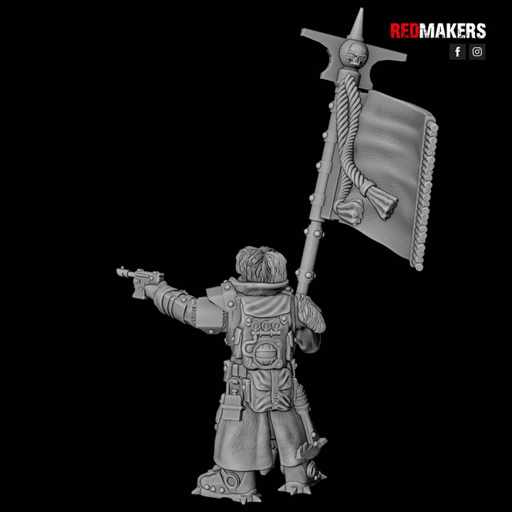 3D Printable Ice Warriors - Command Squad of the Imperial Force by ...