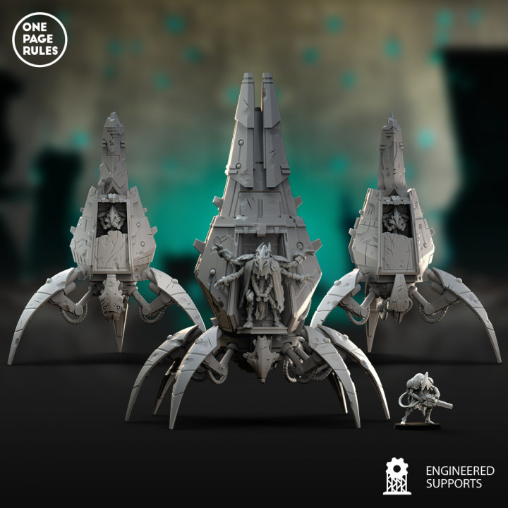 3D Printable Great Monolith (Chained Tyrant) - Robot Legions by One ...
