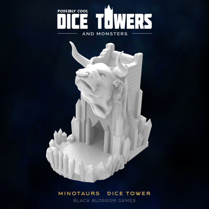 3D Printable EX15 Classic Minotaurs Supportless :: Possibly Cool Dice ...