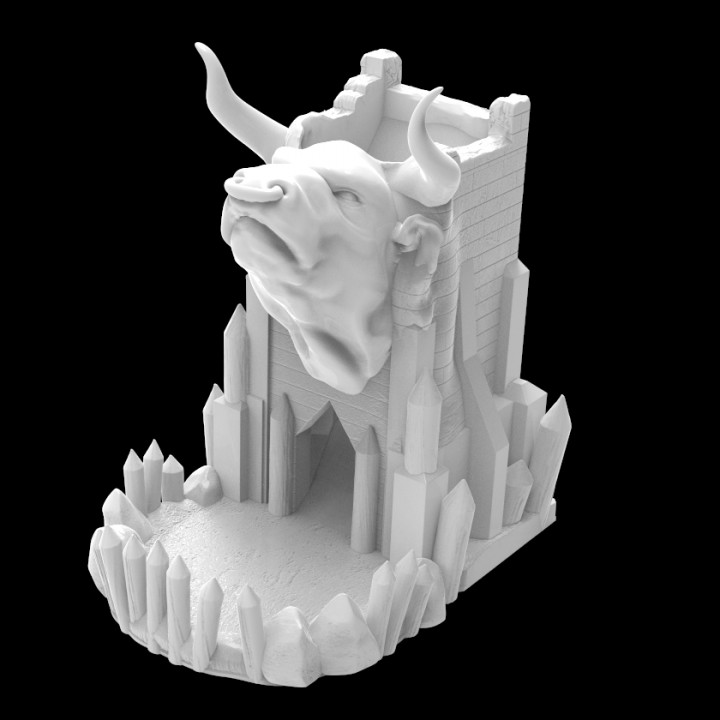 3D Printable EX15 Classic Minotaurs Supportless :: Possibly Cool Dice ...