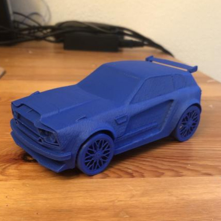 3D Printable Fennec from Rocket League by Jakub Sedlacek