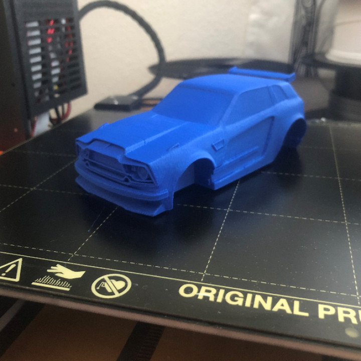 3D Printable Fennec from Rocket League by Jakub Sedlacek