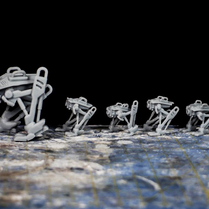 3D Printable The Tech - Infantry Support Drones by The Lazy Forger