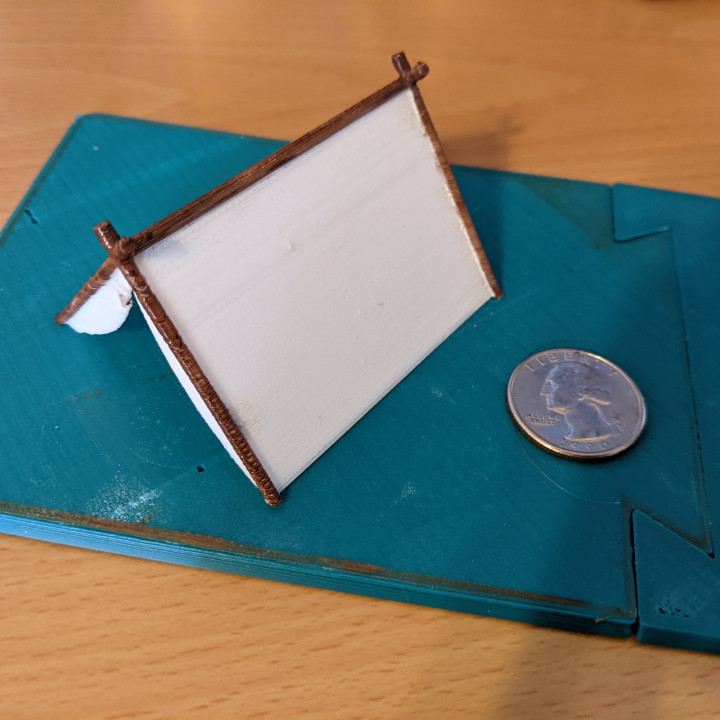 3D Printable RPG Tent by Austin