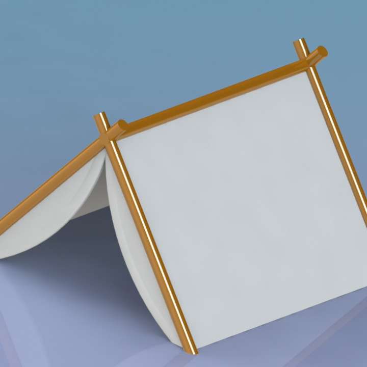 3D Printable RPG Tent by Austin