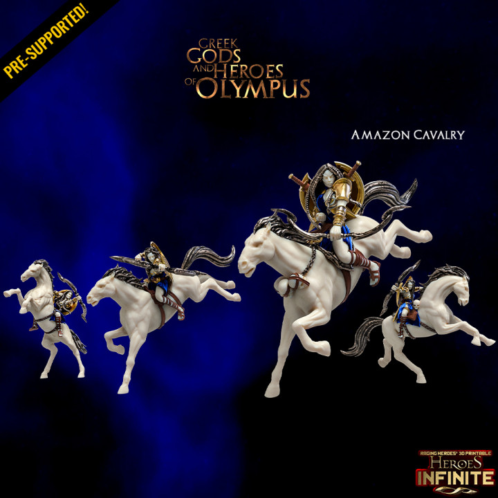 3D Printable Greek Gods and Heroes of Olympus I OVERLORD PACK by Heroes ...