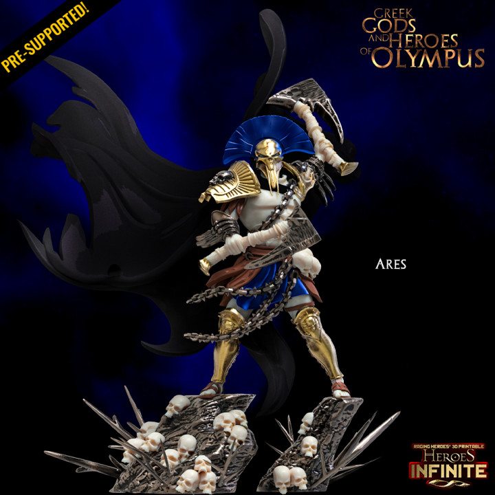 3D Printable Greek Gods and Heroes of Olympus I OVERLORD PACK by Heroes ...