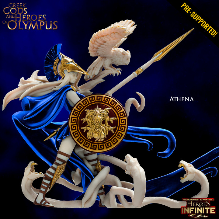 3D Printable Greek Gods and Heroes of Olympus I OVERLORD PACK by Heroes ...