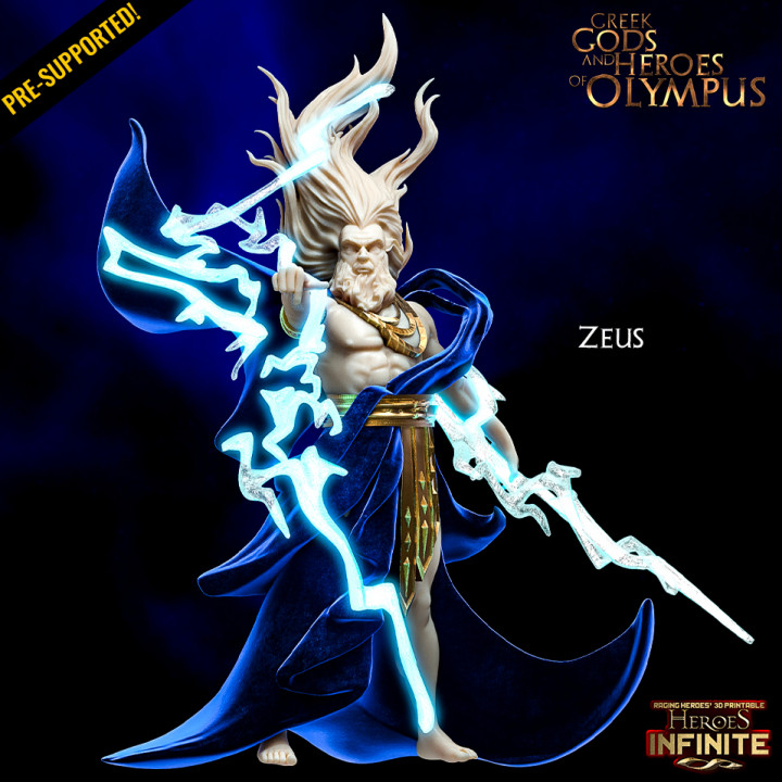 3D Printable Greek Gods and Heroes of Olympus I OVERLORD PACK by Heroes ...